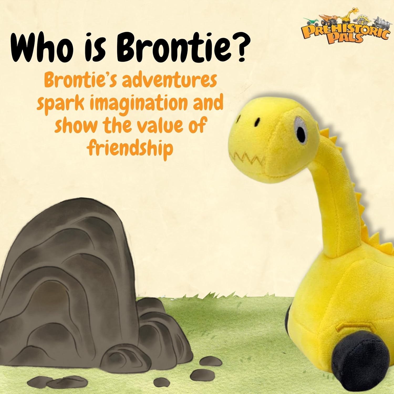 Dinosaur Truck Toy | Brontie from Prehistoric Pals – Prehistoricpalstoys